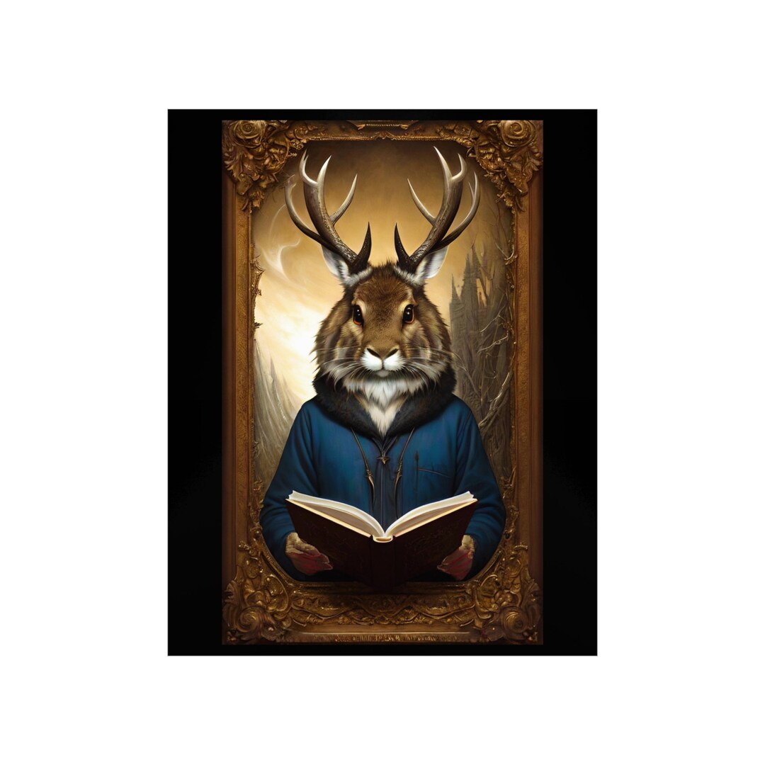 Jackalope Tales Art Print: Sage, Rocknroll Poster (11x14 Lobby Card ...