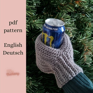 Beer Buddy Beer Mitten Crochet Pattern Pdf Beverage Glove Beverage ...