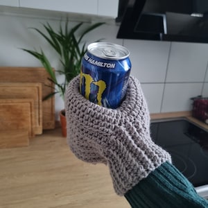 Beer Buddy Beer Mitten Crochet Pattern Pdf Beverage Glove Beverage ...