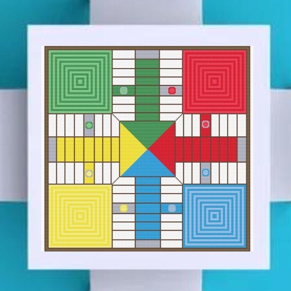 Parcheesi Board Game - Etsy
