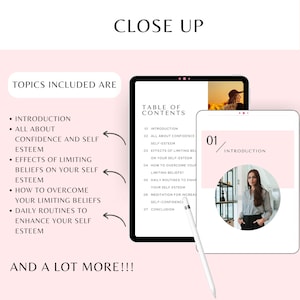 Self Confidence, Self Esteem, Done for You E-book & PLR Guide for ...