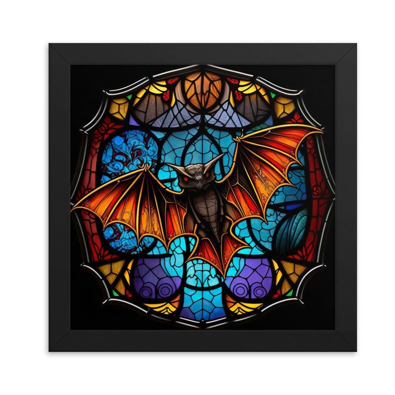 Stained Glass Bats - Etsy