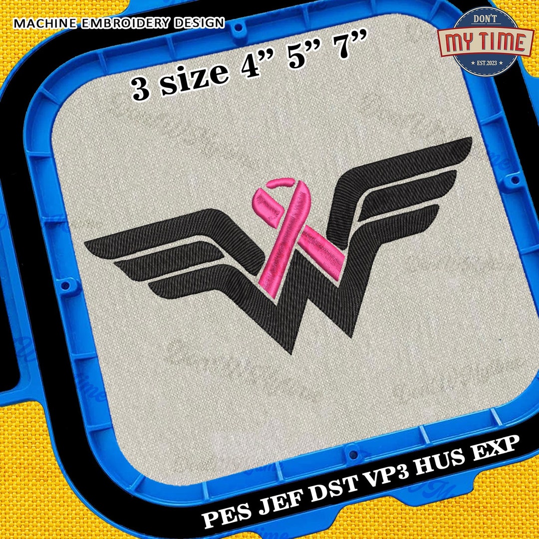 Breast Cancer Embroidery Design for Shirt Pink Ribbon - Etsy