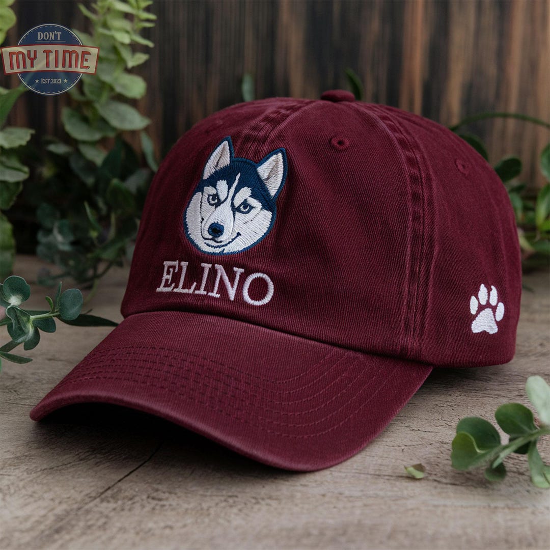 Personalized Embroidered Dog Hat, Custom Pet Cap, Cat Baseball Cap ...