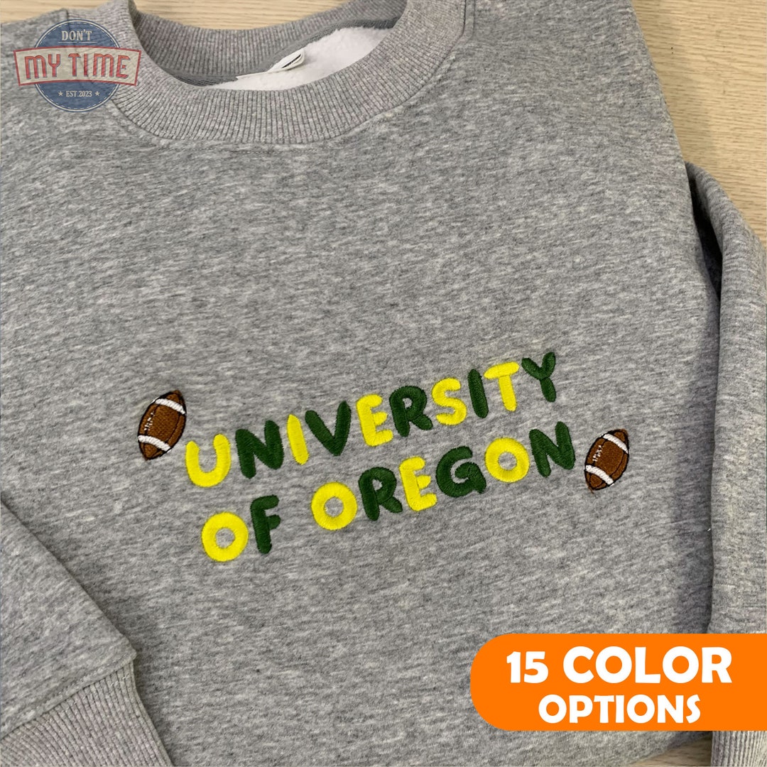 Personalized Embroidered University Sweatshirt, Custom College ...