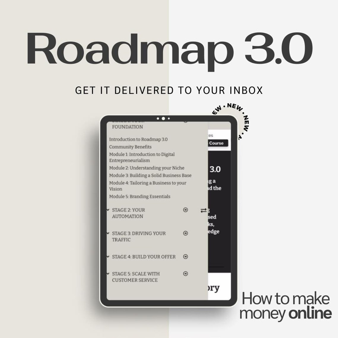 The Roadmap 3.0 Course With Master Resell Rights MRR Step-by-step Guide ...