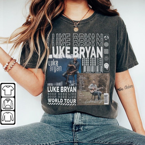 Luke Bryan Country on Tour 2023 Shirt - Etsy