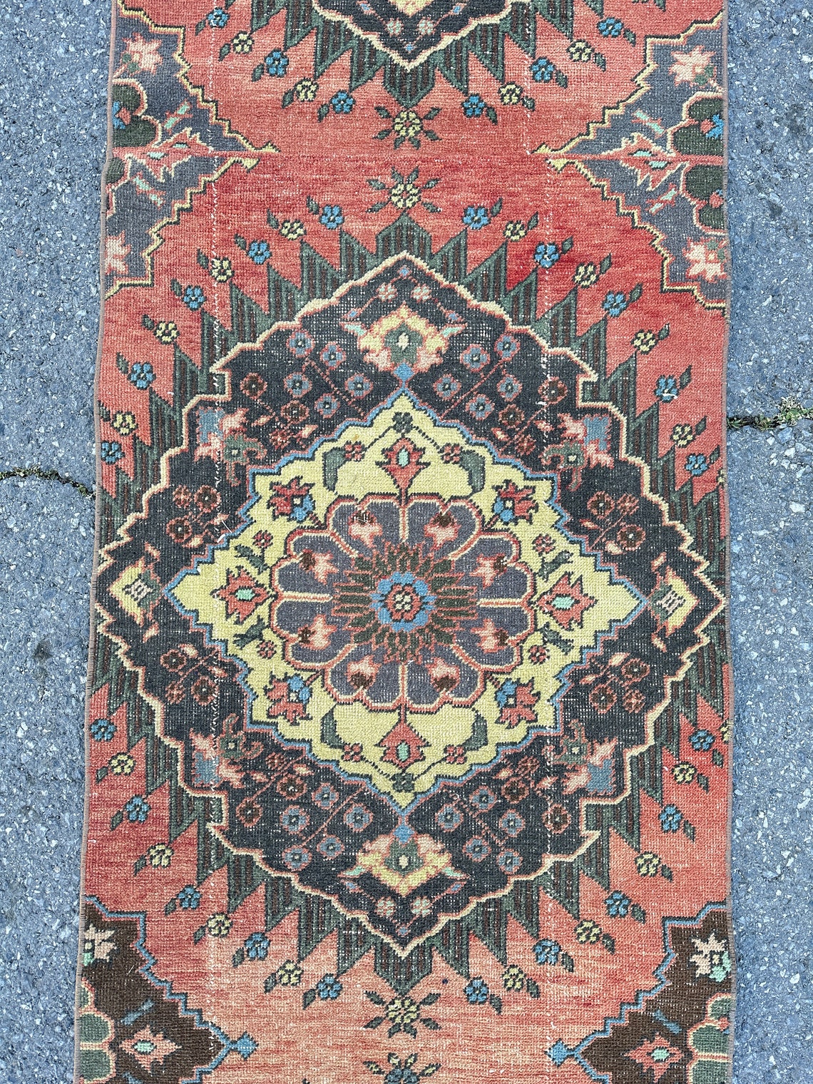 Runner Rug, Very Long Runner, Extra Long Runner, Turkish Rug, Anatolian ...