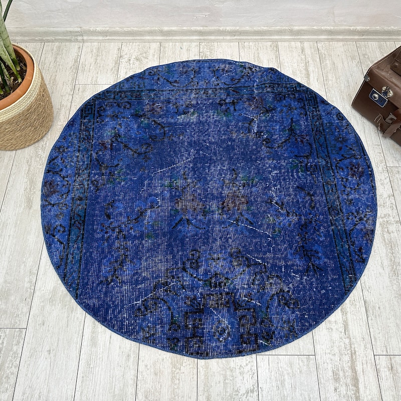 Round Bathroom Rug - Etsy