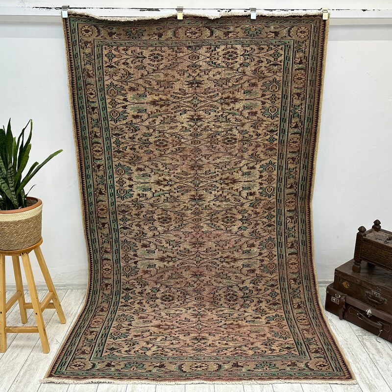 Large Vintage Rug - Etsy