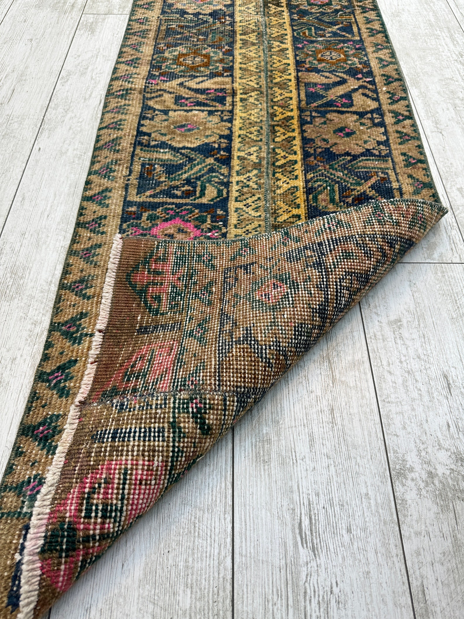 1.7x12.1 Ft, Stair Extra Long Kilim Runner Rug, Vintage Extra Long ...