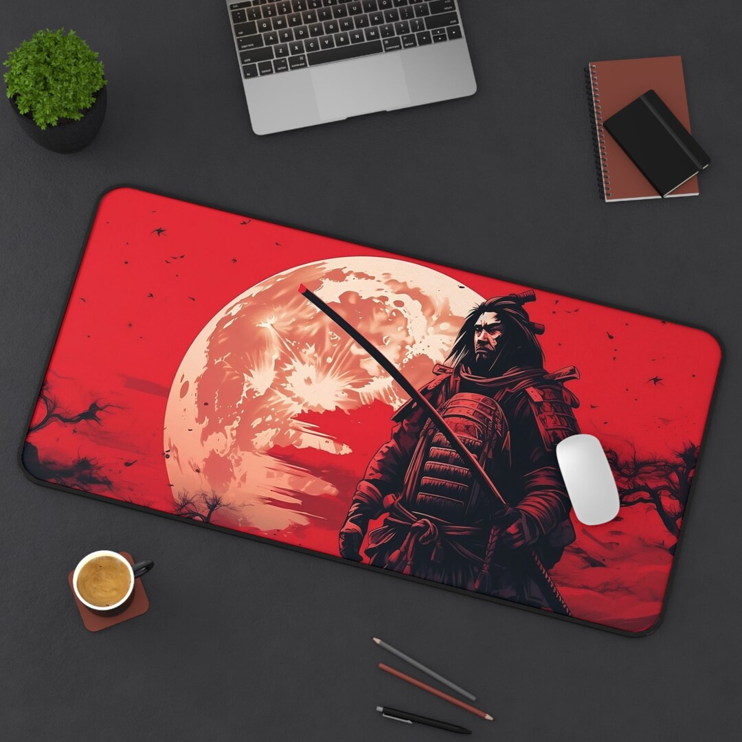 Samurai Traditional Japanese Desk Mat - Etsy