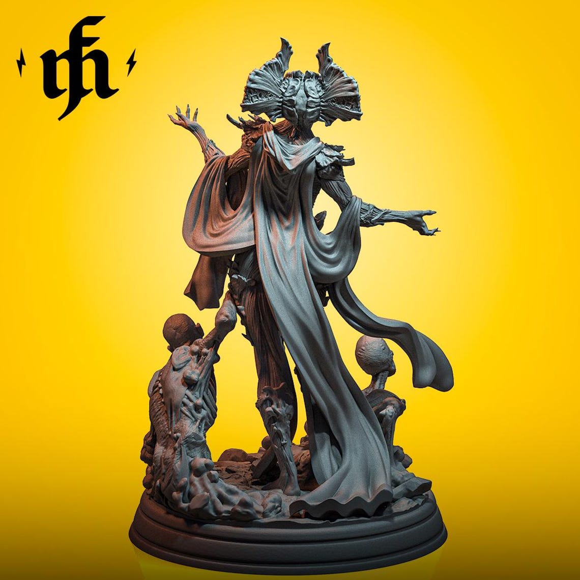 Litch Lady of Pain Undead Female Lich 8K D&d/pathfinder 32mm 75mm ...