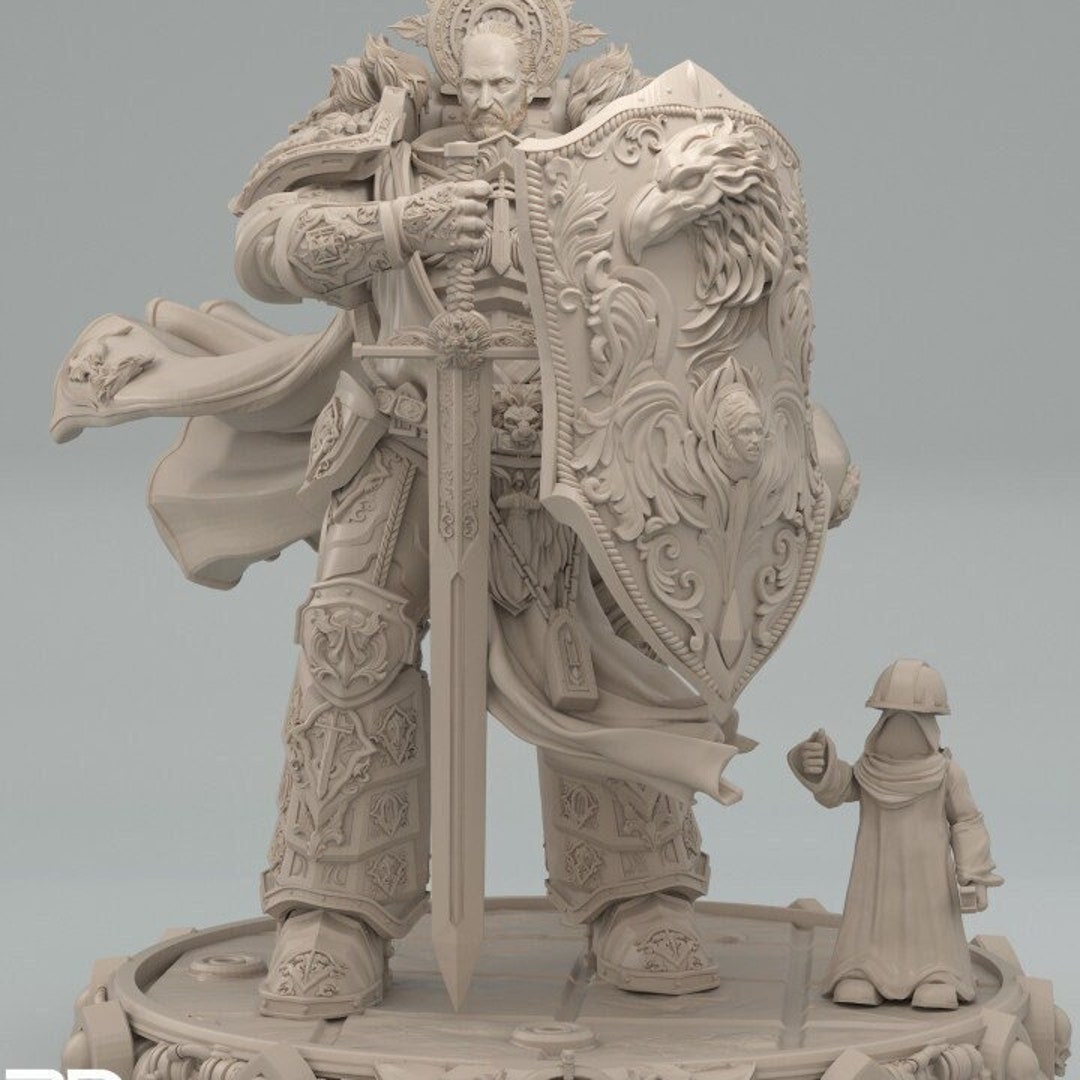 Charles Danse Primarch Grimdark 8K D&d/pathfinder 32mm 75mm Miniature Figurine by 3dartguy - Etsy UK