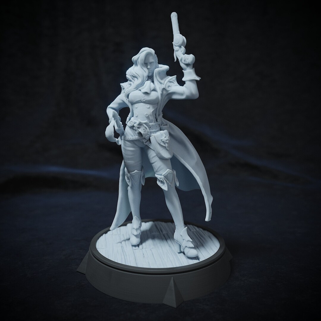 Hero - Alana Petter Swashbuckler 8K D&d/pathfinder 32mm 75mm 100mm ...