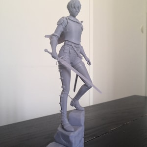 Casca From Berserk 8K D&d/pathfinder 32mm 75mm 100mm Miniature | Model ...