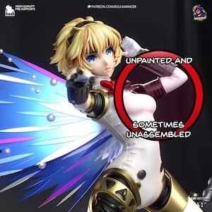Aigis Persona 3 Reloaded 8K D&d/pathfinder 1/12th 1/10th Miniature ...