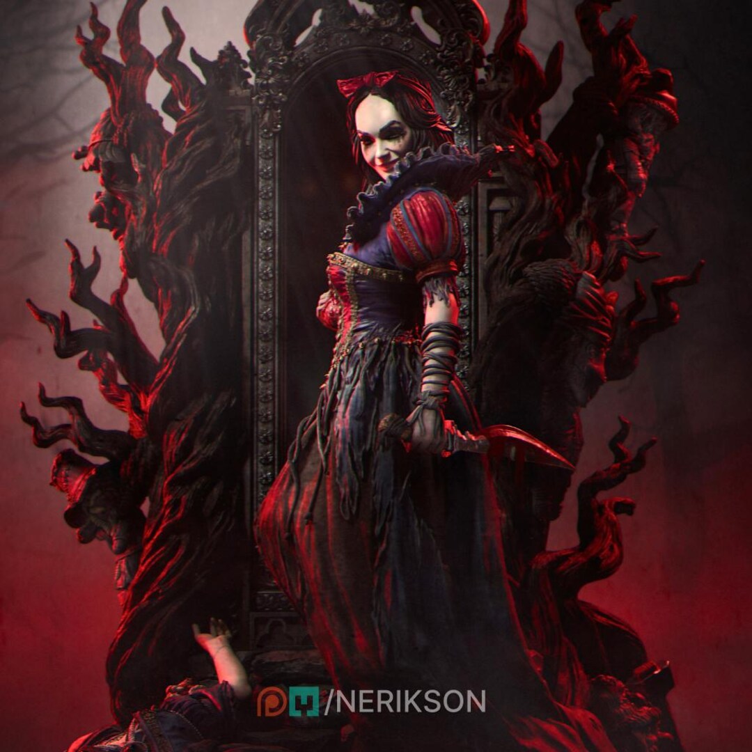 The Fairest of Them All Diorama Grimm Fairytale 8K D&d/pathfinder 32mm ...