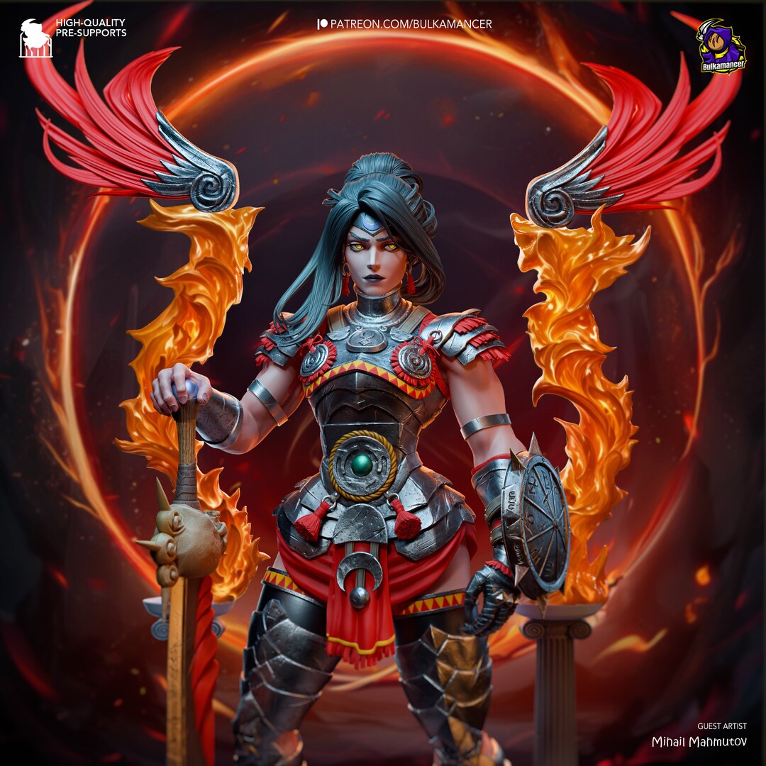 Nemesis Hades II 8K D&D/Pathfinder 32 mm 75 mm 100 mm Miniatur Figur ...
