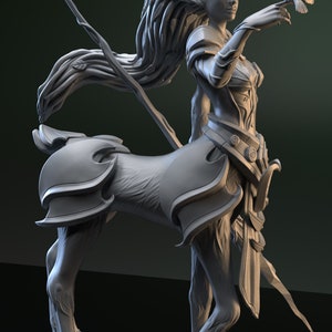 Fysi Dryad Centaur 8K D&d/pathfinder 75mm 100mm Miniature NSFW Figurine ...