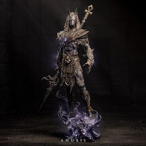 Anubis Egyptian God 8K D&d/pathfinder 75mm 1/12th Miniature | Model Kit ...