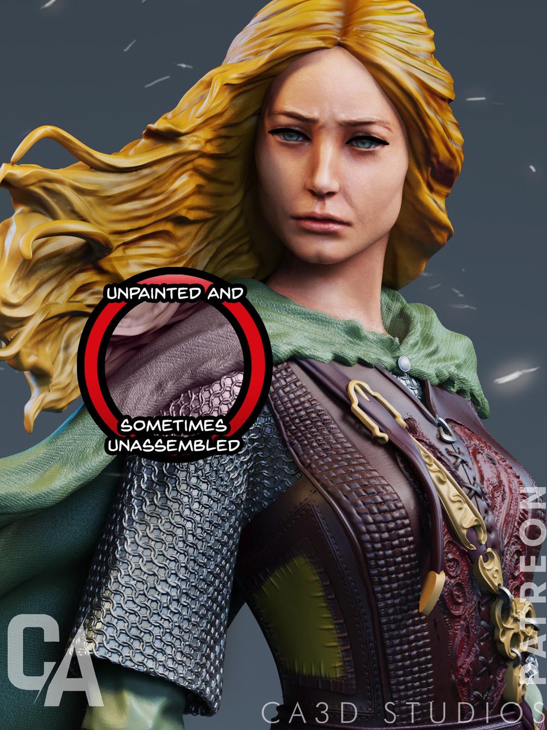 Eowyn of Rohan Lord of the Rings Miranda Otto Female Movies 8K D&d ...