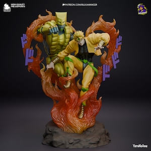 Dio and the World Jojo's Bizarre Adventure Manga 8K D&d/pathfinder 32mm ...
