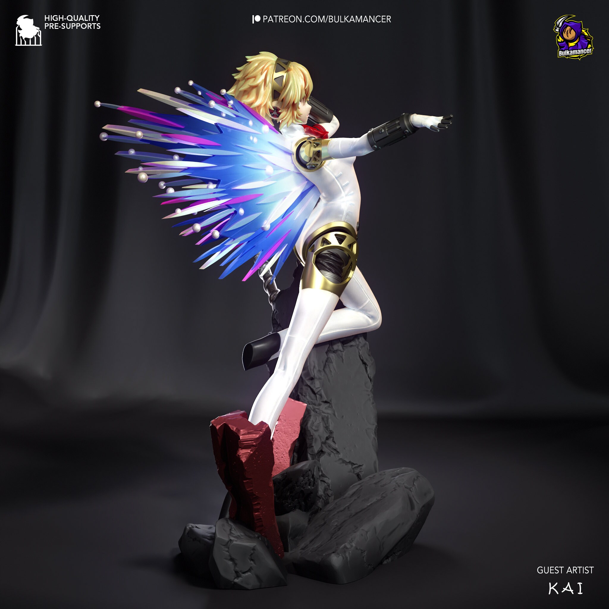Aigis Persona 3 Reloaded 8K D&d/pathfinder 1/12th 1/10th Miniature ...