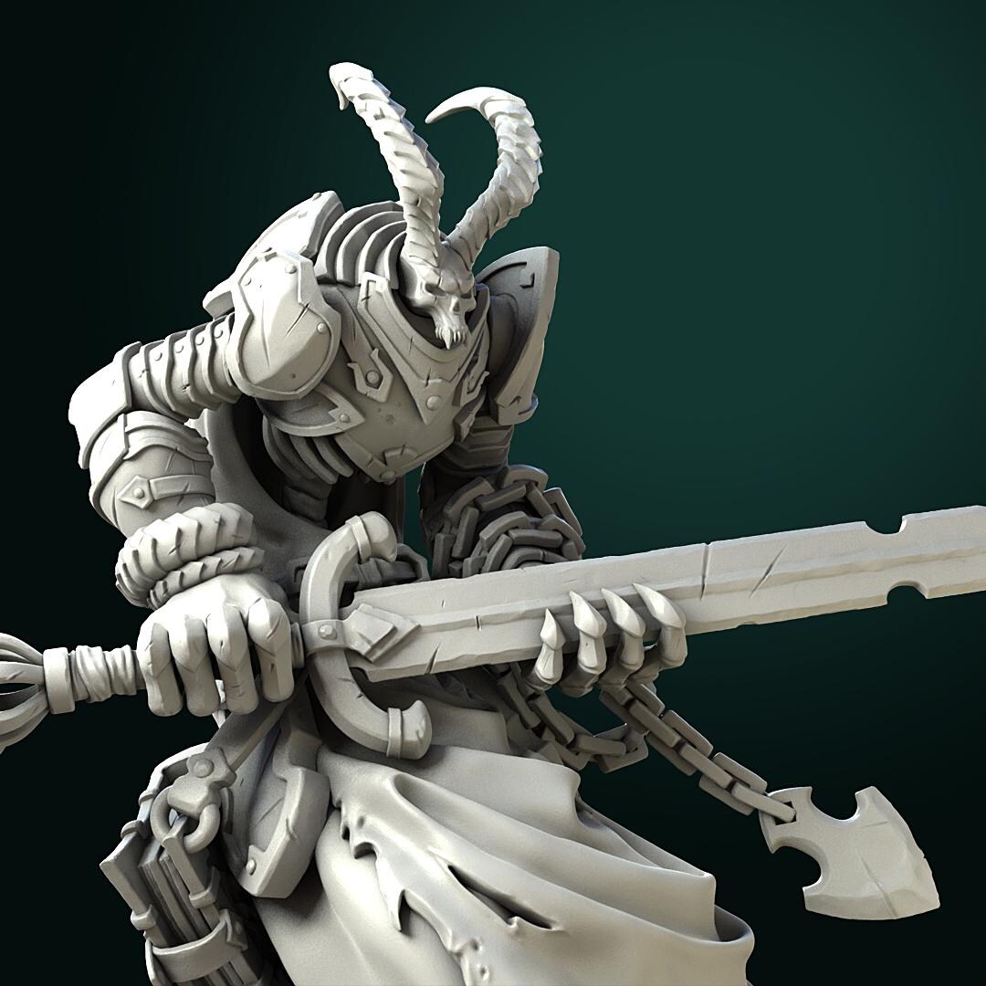Wraith D&d/pathfinder 32mm 75mm Miniature | RPG Model | Covenant of ...