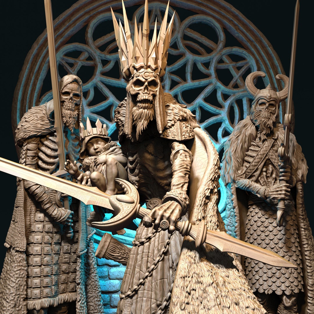 The Crown Prince Diorama 8K D&d/pathfinder 32mm 75mm Miniature NSFW ...