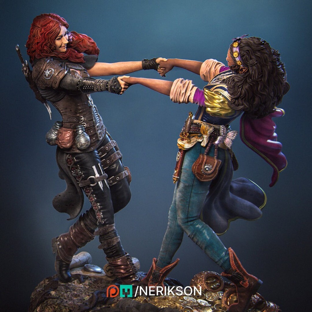 Ode to Joy Diorama 8K D&d/pathfinder 75mm 140mm Miniature | Model Kit ...