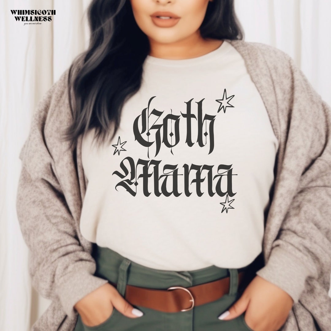 Mother's Day Gift, Goth Mom Shirt, Mental Health Shirt, Goth Mom Gift, Goth Style, Grunge ...