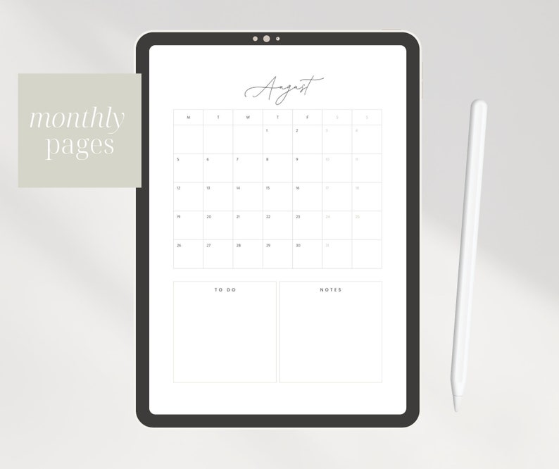 Digital Planner 2024 Calendar 2024 iPad Tablet Goodnotes Planner ...