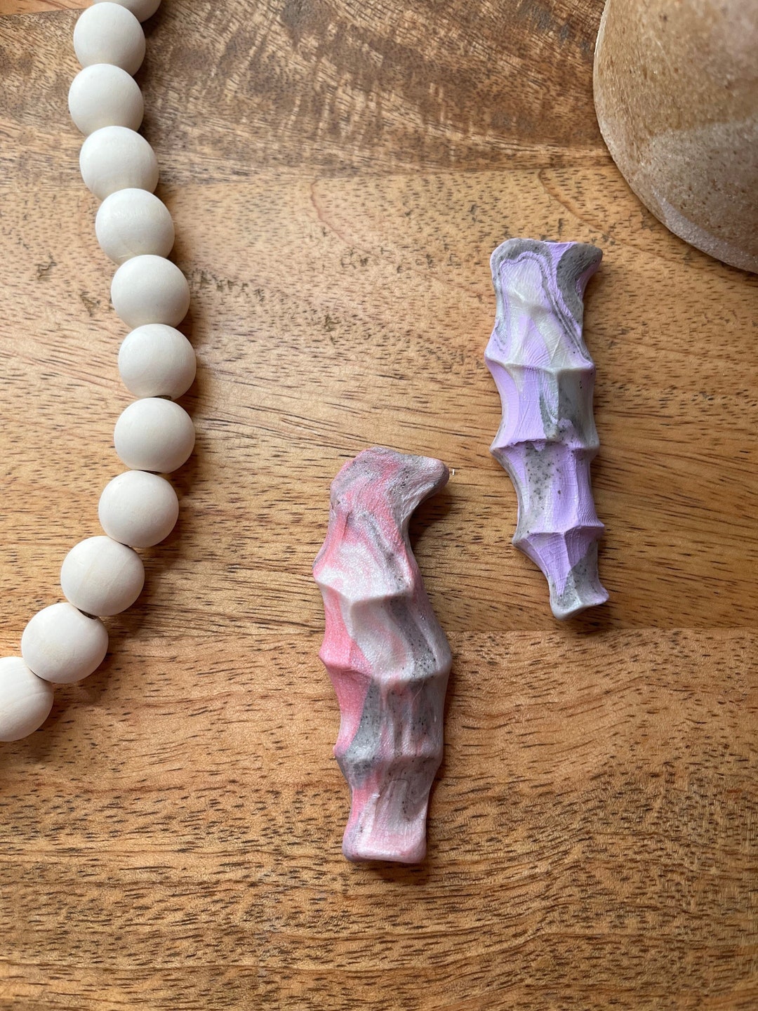 Textured Worry Stone / Fidget Toy - Etsy