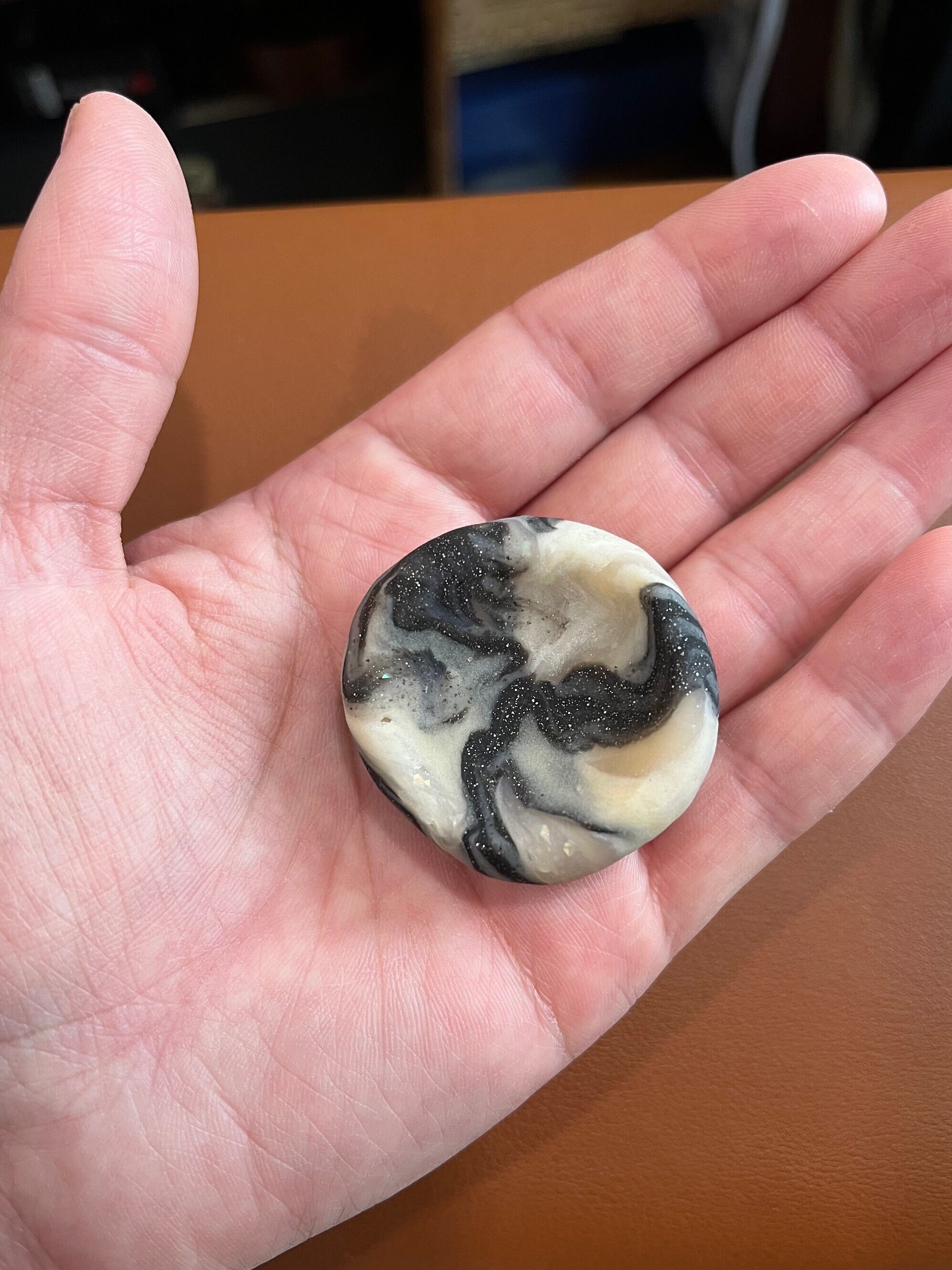 Worry Stone Keychain - Etsy
