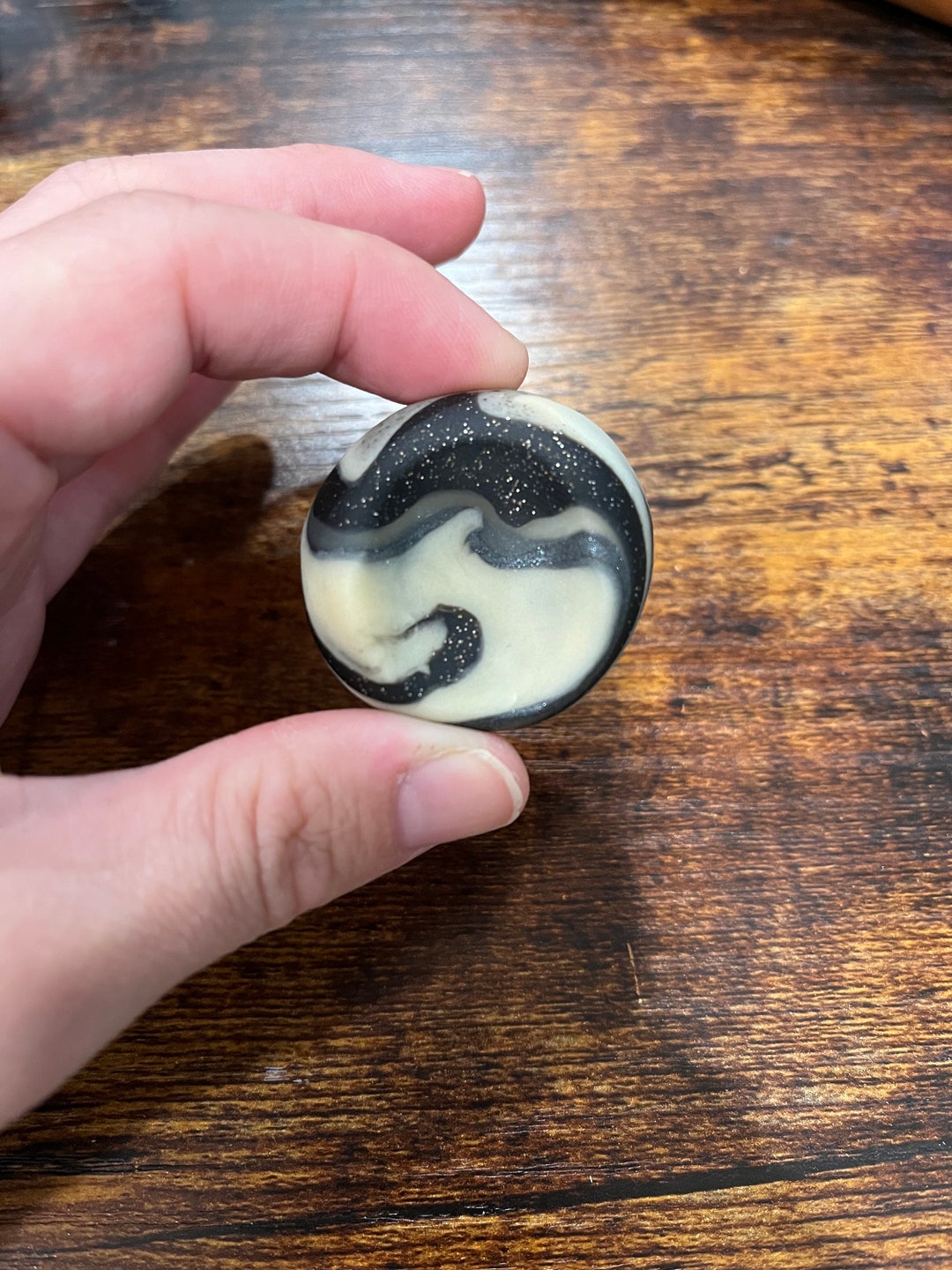 Glow in the Dark Worry Stone Keychain - Etsy