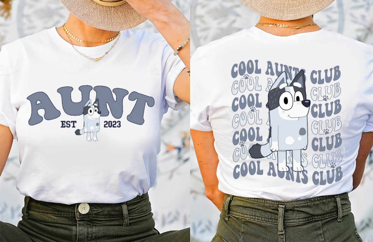 Bluey Aunt Trixie Cool Aunt Club Shirt Bluey Cool Aunt Shirt - Etsy