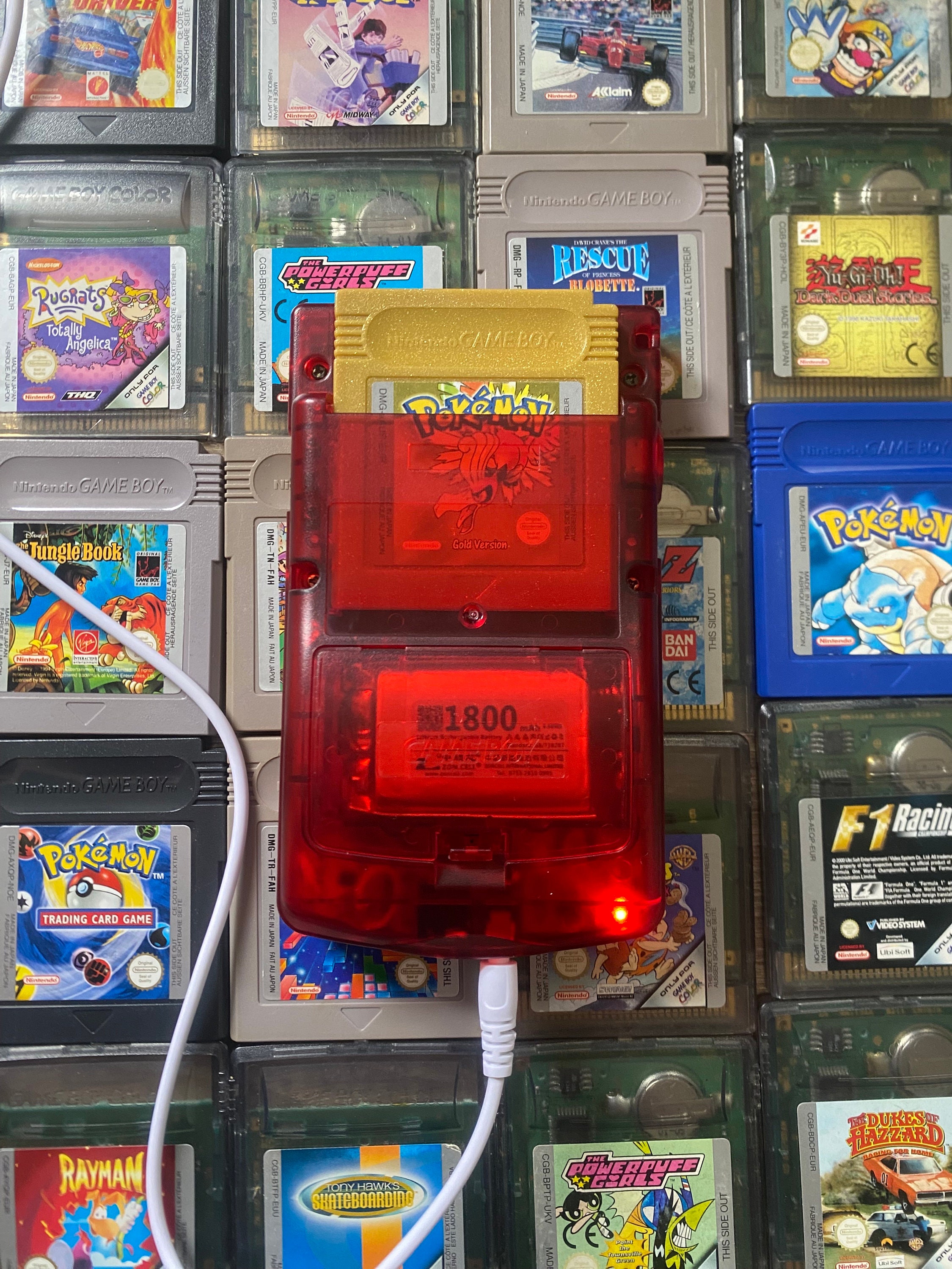 Gameboy Color Custom Modded With IPS Screen Charizard Edition - Etsy
