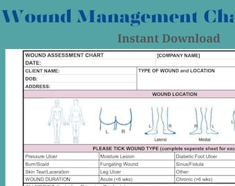 Wound Chart Template