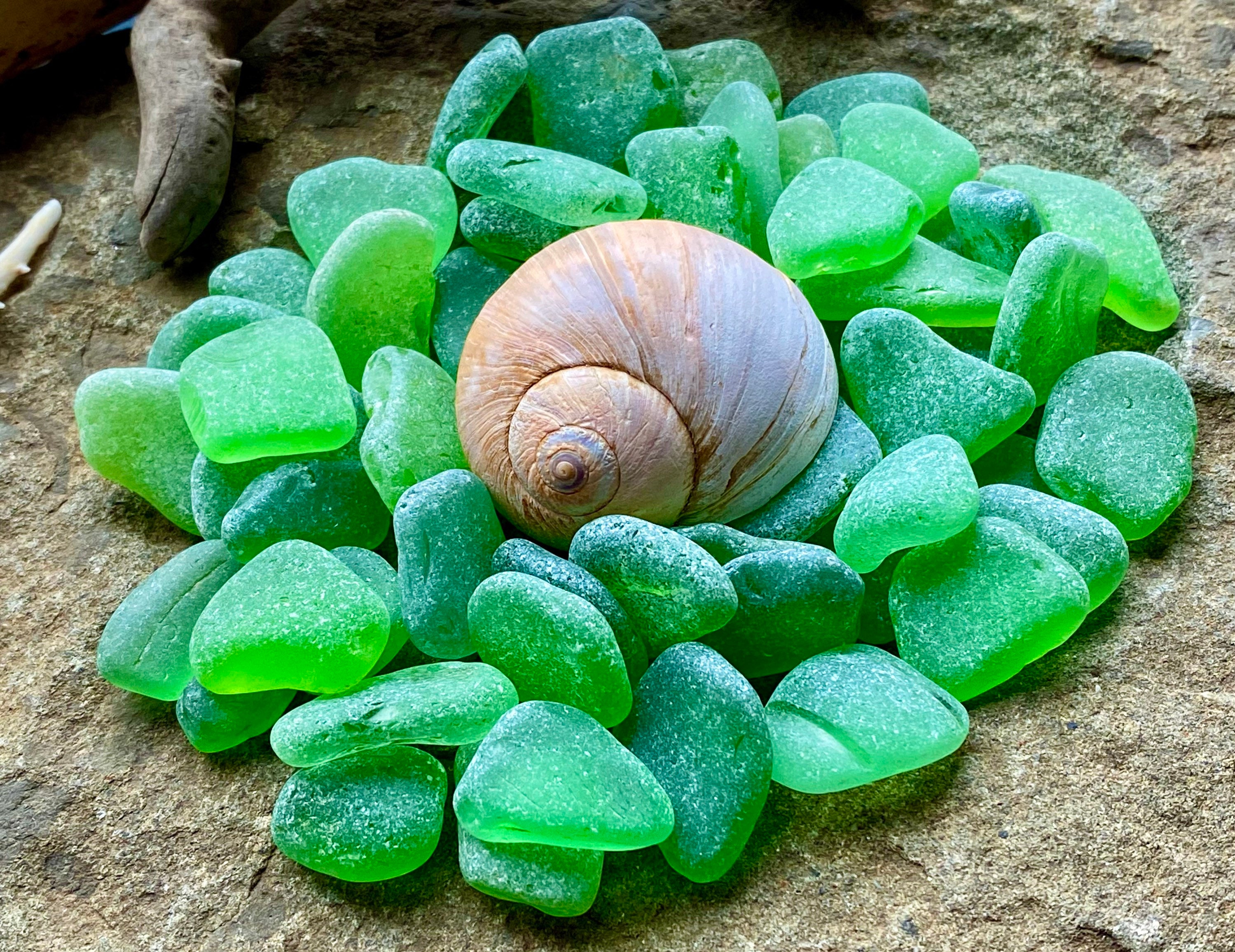 Натуральное морское стекло B089 0,5-1 дюйм 1 дюжина - Etsy