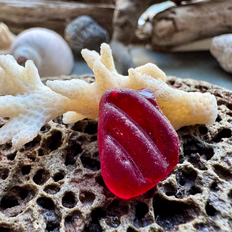 Red Sea Glass - Etsy