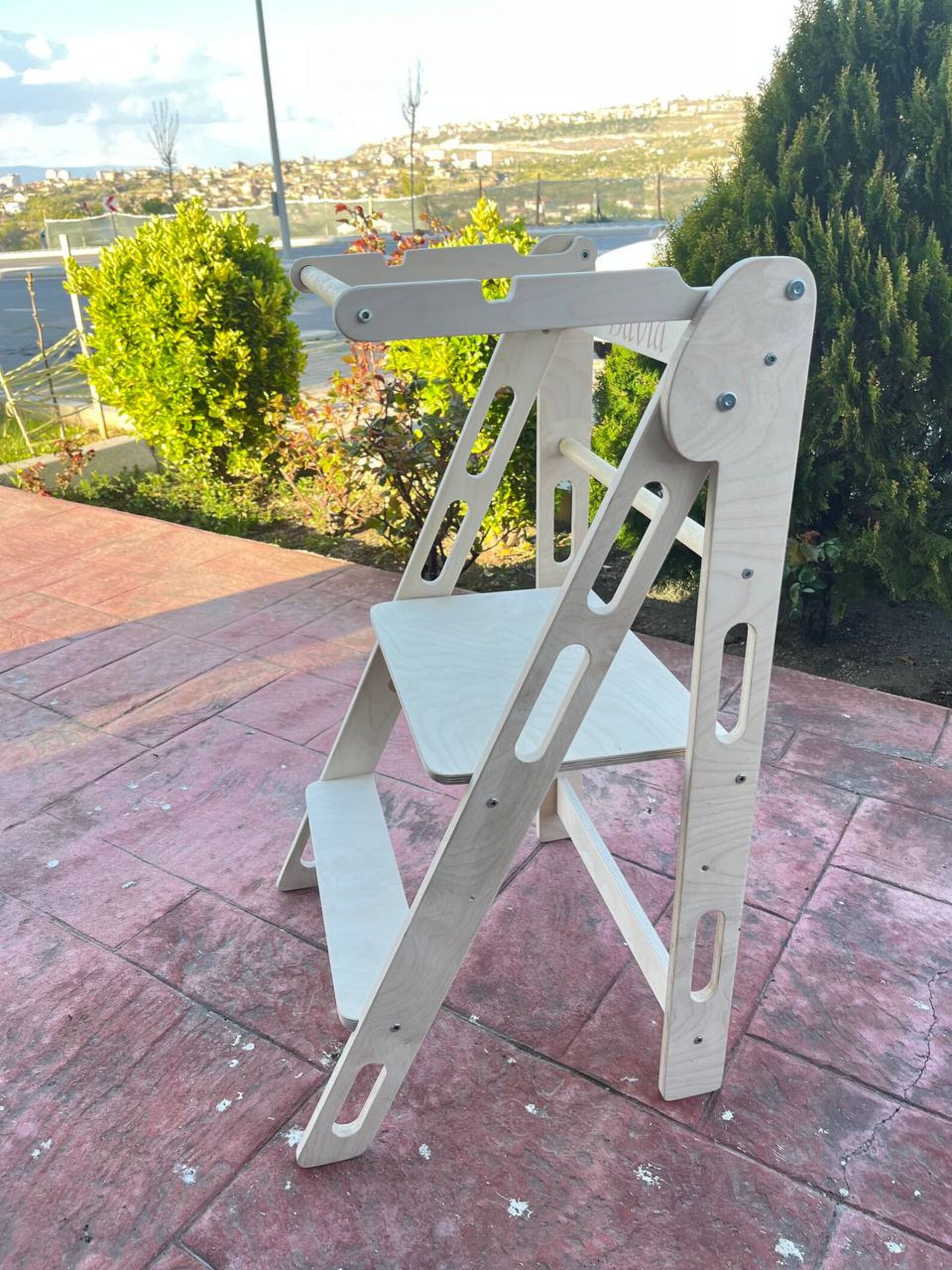 Kitchen Helper Tower Foldable Kitchen Tower Learning Stool - Etsy