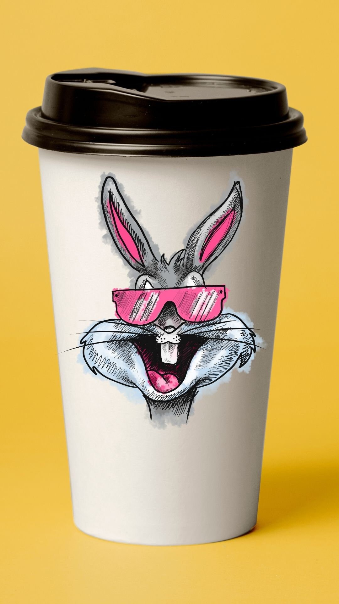 Bugs Bunny, Cool, Looney Tunes, PNG Digital Paint Download ...
