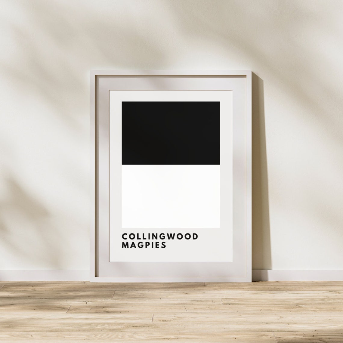 Collingwood Magpies Printable Digital AFL Wall Art - Etsy Australia