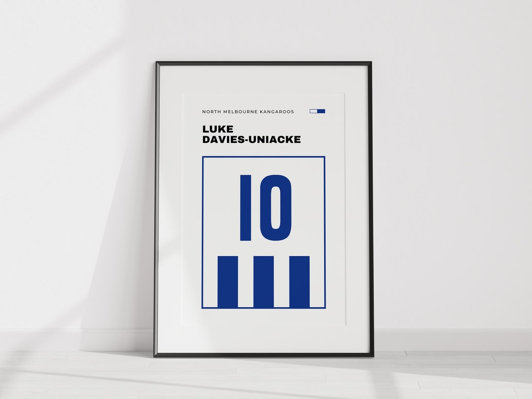 Luke Davies-uniacke Printable Digital AFL Wall Art North - Etsy