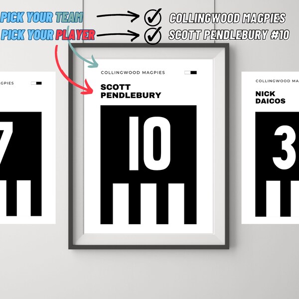 Afl Digital Poster - Etsy