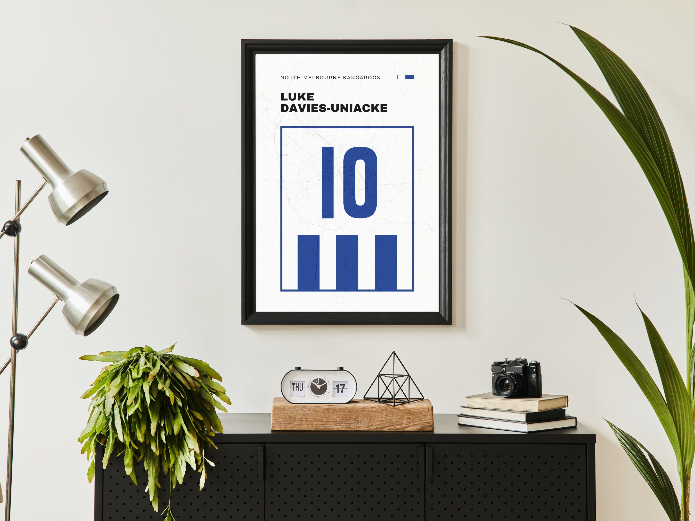 Luke Davies-uniacke Printable Digital AFL Wall Art North - Etsy