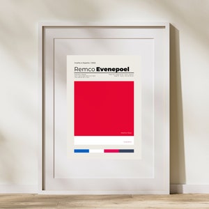 Remco Evenepoel Printable Digital Cycling Wall Art Vuelta a España ...