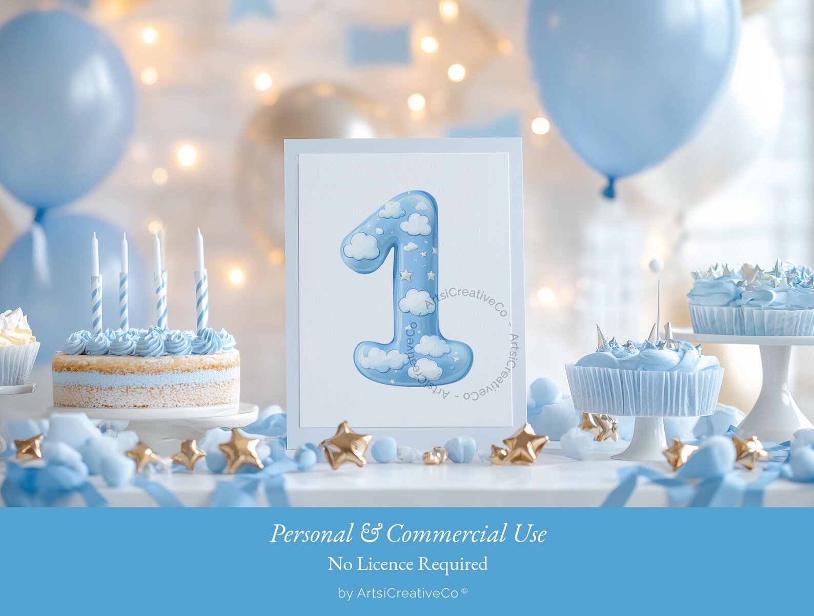Blue Dream Numbers Clipart PNG, Baby Boy Blue Numbers, Birthday ...