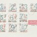 Numbers Children Birthday Nursery Age Clipart PNG Bundle, Aesthetic ...